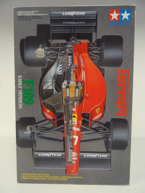 TAMIYA FERRARI F189 "Early Version" 1:20 Bausatz #20023 mit Marlboro ...