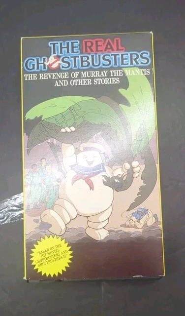 THE REAL GHOSTBUSTERS Revenge of Murray the Mantis Cartoon VHS Tape ...