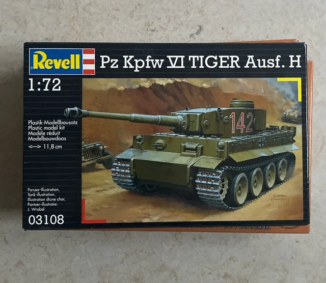 MODELLBAUSET PZ KPFW 6 Tiger Ausf. H EUR 7,00 - PicClick DE