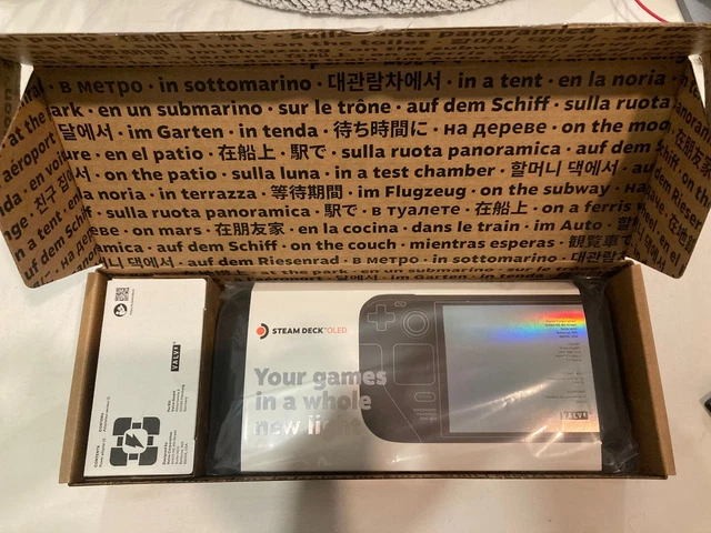 STEAM DECK 512GB OLED Handheld Console - Black - **BRAND NEW & SEALED ...