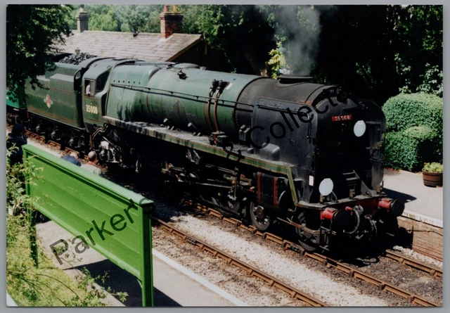 TRAIN PHOTOGRAPH OF Railway BR Locomotive 35008, Medstead 2007 (RefTP1 ...