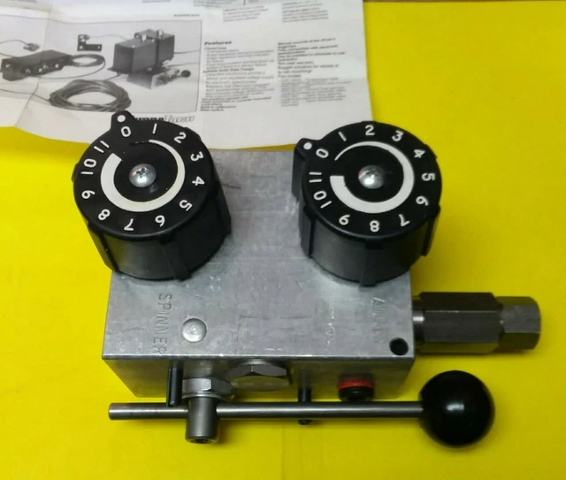 FLUID CONTROLS 2FFL12-D6-5/15SV Dual Flow Control Valve Sauer/Danfoss ...