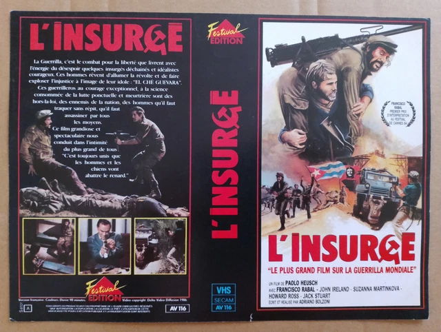 JAQUETTE VHS - L'insurgé - Vhs Sleeve EUR 5,00 - PicClick FR