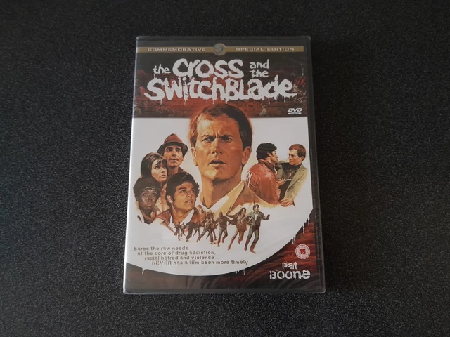 THE CROSS AND the Switchblade 1970 DVD Classic crime Film Pat Boone New ...