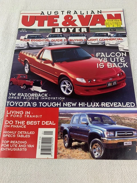 AUSTRALIAN UTE & Van Buyer No.1 Vintage 90's Magazine $11.99 - PicClick AU