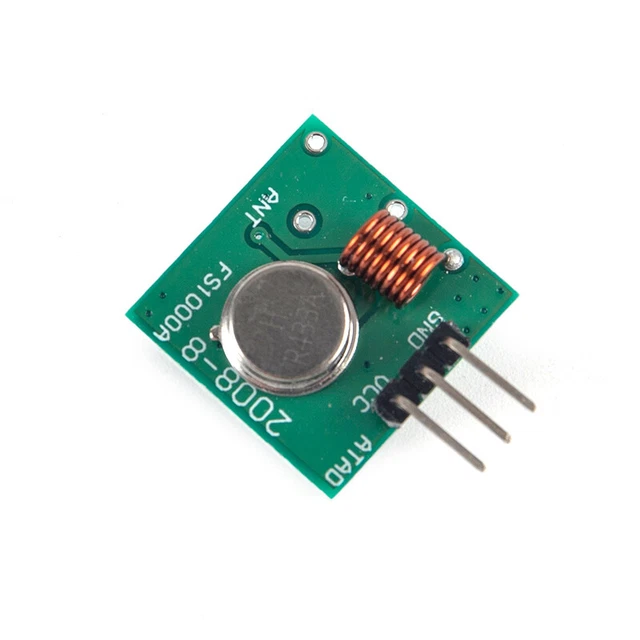1SET 433MHZ RF Wireless Transmitter Module Receiver Kit 5V DC 315MHZ ...