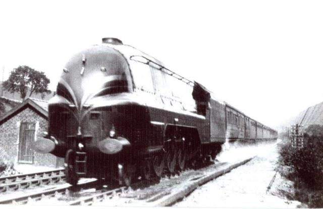 RAILWAY PHOTO LMS Princess Class No 6235 CITY OF BIRMINGHAM near Tebay ...