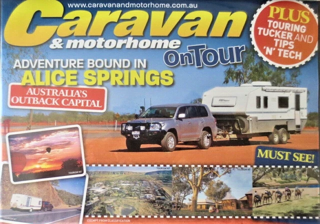 CARAVAN & MOTORHOME ON TOUR: Adventure Bound In ALICE SPRINGS DVD Issue ...