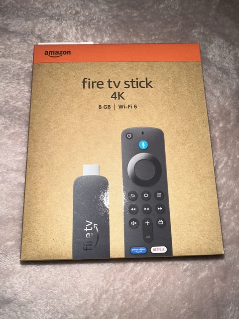 AMAZON FIRE TV Stick 4K streaming device (Newest gen) 8GB AND WIFI 6 ...