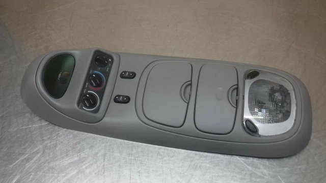 FORD EXCURSION OVERHEAD Top Roof Console Map Light Display Grey Gray £ ...