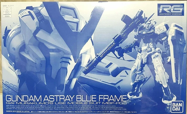 BANDAI HOBBY RG 1/144 Gundam Astray Blue Frame Plastic kit RG-GABF EUR ...