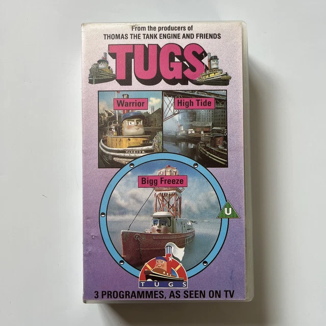 TUGS VHS, WARRIOR, High Tide, Big Freeze £24.99 - PicClick UK