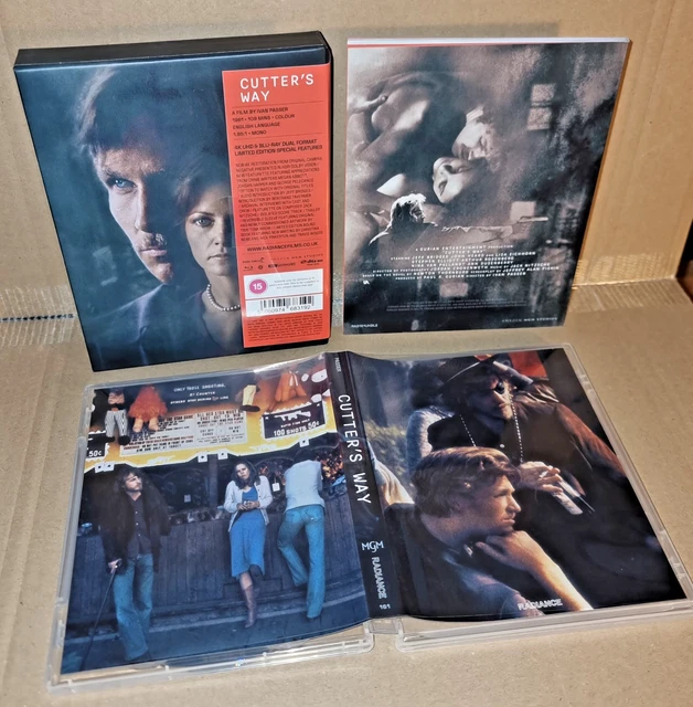 CUTTERS WAY (1981) LIMITED EDITION - 4K UHD+BLU-RAY+80 Pg BOOK in ...