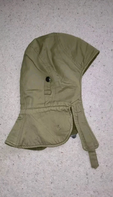 GENUINE WW2 US Tank Crew Cold Weather Cap, Cold Weather Liner Used By ...