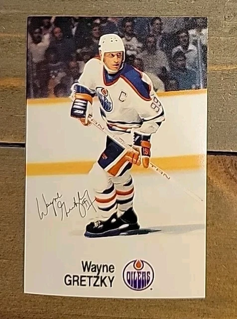 1988-89 ESSO NHL All-Star Collection Wayne Gretzky Printed Auto Edmonton Oilers $4.99 - PicClick CA