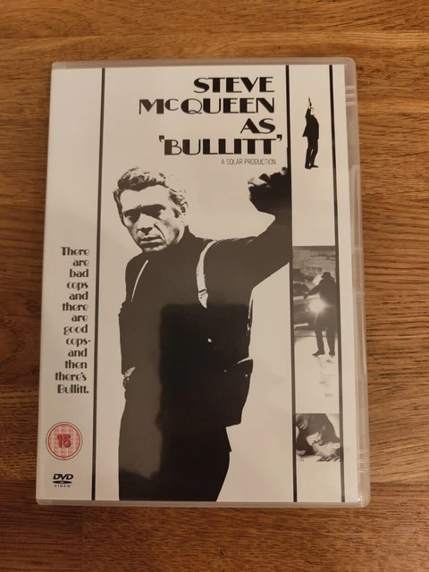 DVD - BULLITT Steve McQueen Movie DVD PAL UK R2 £2.75 - PicClick UK