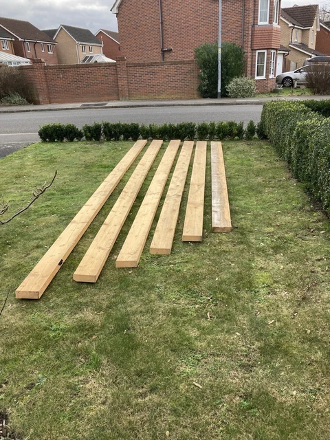 TIMBER JOISTS- IDEAL Decking Bearers. Structural C24 - Ex Pent Roof ...