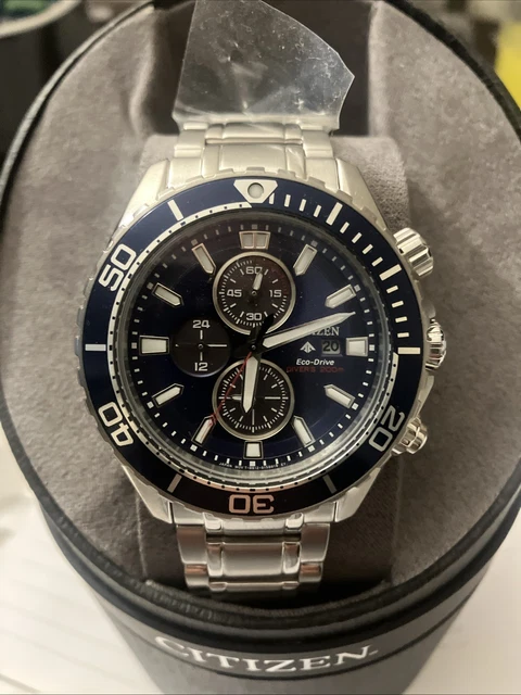 CITIZEN PRO MASTER Divers Eco Drive £219.12 - PicClick UK