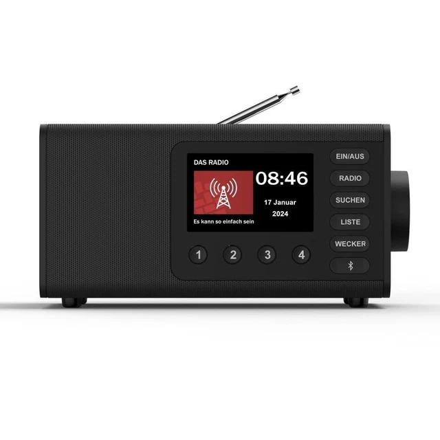 HAMA DIGITALRADIO &DR1001BT&, FM/DAB/DAB+/Bluetooth® RX, #36986843 EUR ...