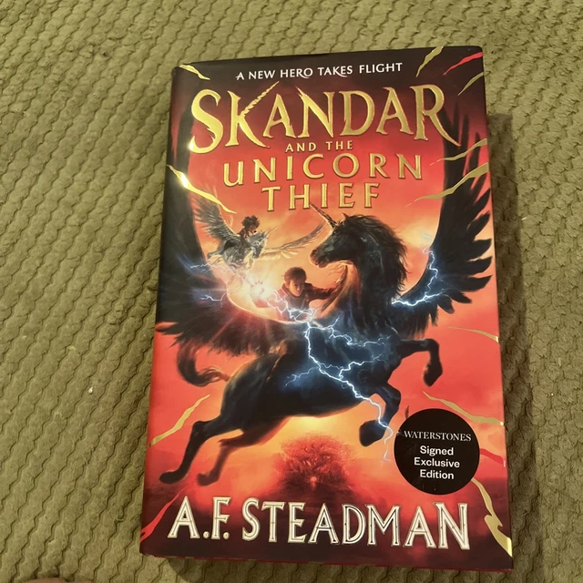 SKANDAR AND THE Unicorn Thief by A.F. Steadman (Hardback, 2022 ...