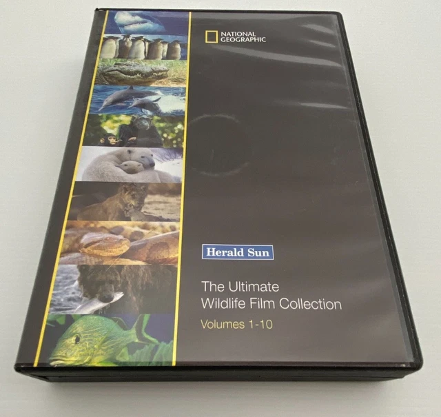 NATIONAL GEOGRAPHIC THE Ultimate Wildlife Film Collection DVD Set ...
