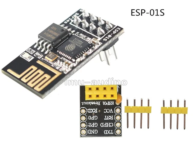 Esp8266 Esp 01s Serial Wifi Wireless Transceiver Module Adapter Pcb Board Eur 1 19 Picclick De