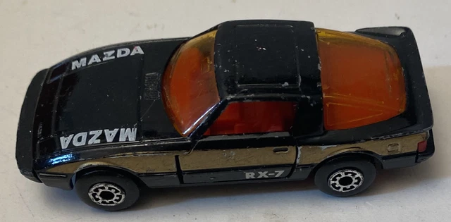 VINTAGE 1982 MATCHBOX Mazda RX7 Black & Gold Macau $4.99 - PicClick