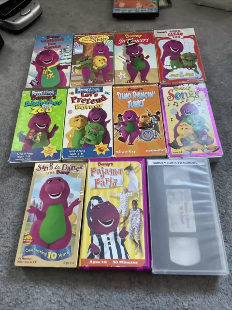 Barney Vhs Lot 4074 Picclick Ca