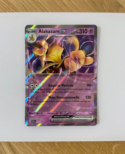 CARTE POKEMON ALAKAZAM Ex SVP 050 Fr Neuve. EUR 3,50 - PicClick FR