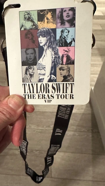 TAYLOR SWIFT ERAS tour vip lanyard $25.00 - PicClick CA