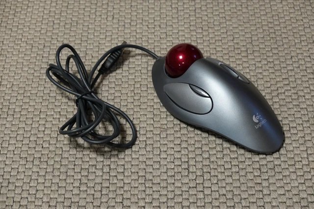 LOGITECH TRACKMAN MARBLE (810-000767) Trackball/Maus, T-BC21 EUR 79,00 ...