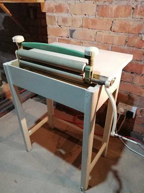 VINTAGE FLEETWAY IDEAL Foldaway Wringer Mangle £78.68 - PicClick UK