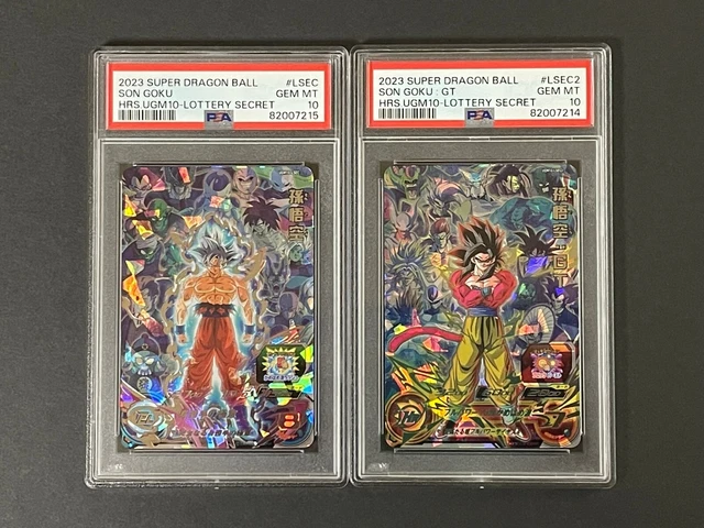 PSA10 UGM10-LSEC UGM10-LSEC2 Son Goku GT Super Dragon Ball Heroes SDBH japonais EUR 271,57 ...