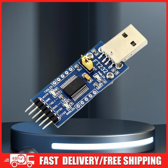 WAVESHARE FT232 MODULE 3.3-5V FT232RL USB To UART Module USB To UART ...