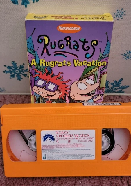 RUGRATS A RUGRATS' Vacation VHS VCR Video Tape Used Movie Cartoon £8.63 ...