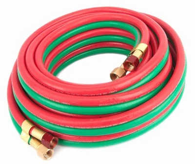 OXYGEN ACETYLENE WELDING Twin Hose, Premium, 1/4-In. x 25-Ft. - 86145 ...
