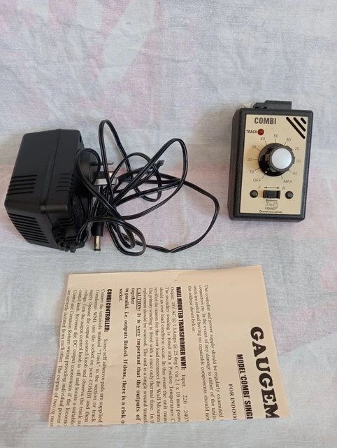 GAUGEMASTER GMC-COMBI SINGLE Track Controller with Transformer $80.00 ...
