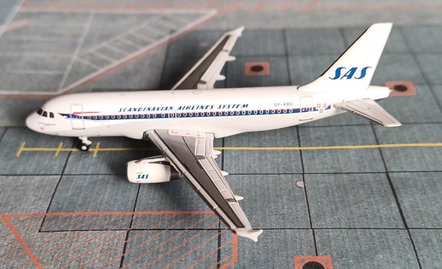 GEMINI JETS 1 400 Airbus A319 SAS Scandinavian Airlines OY-KBO EUR 32,31 - PicClick FR