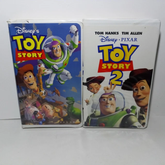 TOY STORY (VHS, 1996) A Walt Disney Pixar collection & Toy Story 2 EUR ...