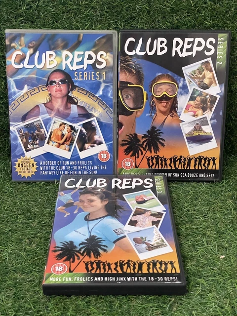 CLUB REPS - Complete Collection (DVD Box Set) Series 1 2 3 One Two ...