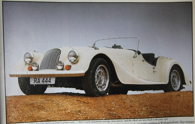 ORIGINAL MORGAN PLUS 8 Profile magazine article £6.00 - PicClick UK