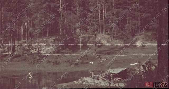++ ORIGINAL FARBDIA Agfacolor Front Soldaten Ostfront Bunker bau ...