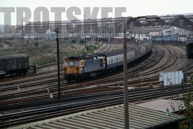 35MM SLIDE BR British Railways Diesel Loco Class 33 33109 Eastleigh ...