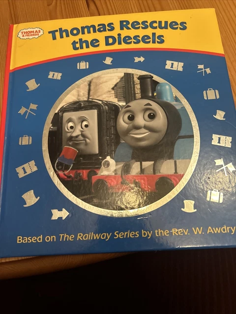 THOMAS TANK ENGINE Book- Thomas Rescues The Diesels £3.00 - PicClick UK