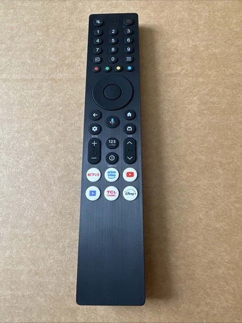 ORIGINAL TCL TV Remote Control RC833A With Netflix Amazon YouTube And ...