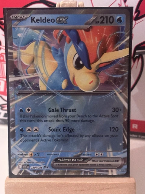 POKÉMON TCG KELDEO EX White Flare WHT Double Rare Card 030/086 £1.13 ...
