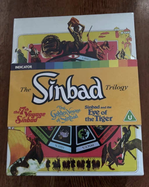 INDICATOR THE SINBAD Trilogy Blu Ray NEW Region Free £42.30 - PicClick UK