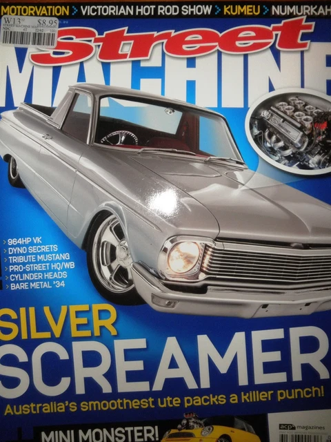 STREET MACHINE 2012 56 Plymouth 67 Mustang HQ Ute XP Falcon Ute V8 Mini ...
