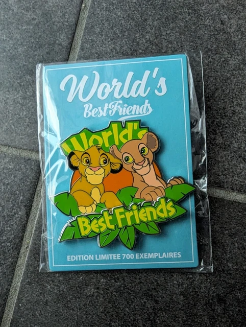 PINS BEST FRIENDS Simba Disneyland Paris EUR 17,00 - PicClick FR
