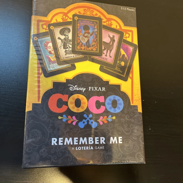 DISNEY COCO LOTERIA Remember Me Card Game Usaopoly Pixar Board *New ...